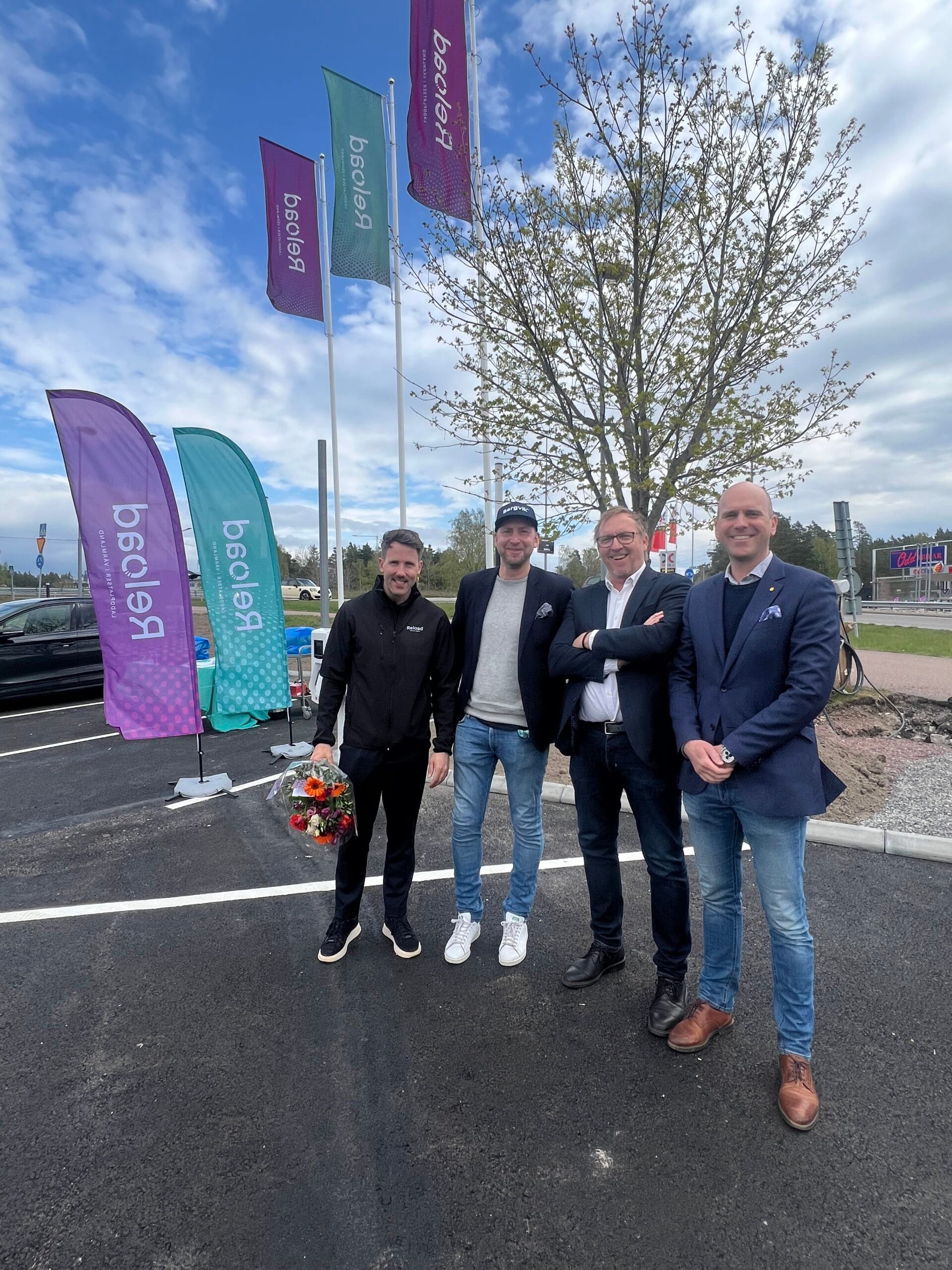 Karlstads största laddplats invigd hos oss på Bergvik | Bergvik